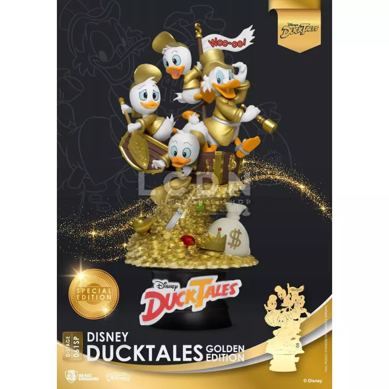 Disney Classic Animation Series D-Stage PVC Diorama DuckTales Golden ...