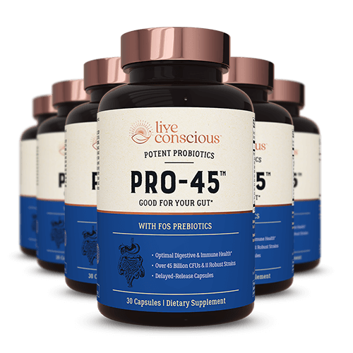 Pro-45™ - Probiotics With Nutraflora® | Live Conscious
