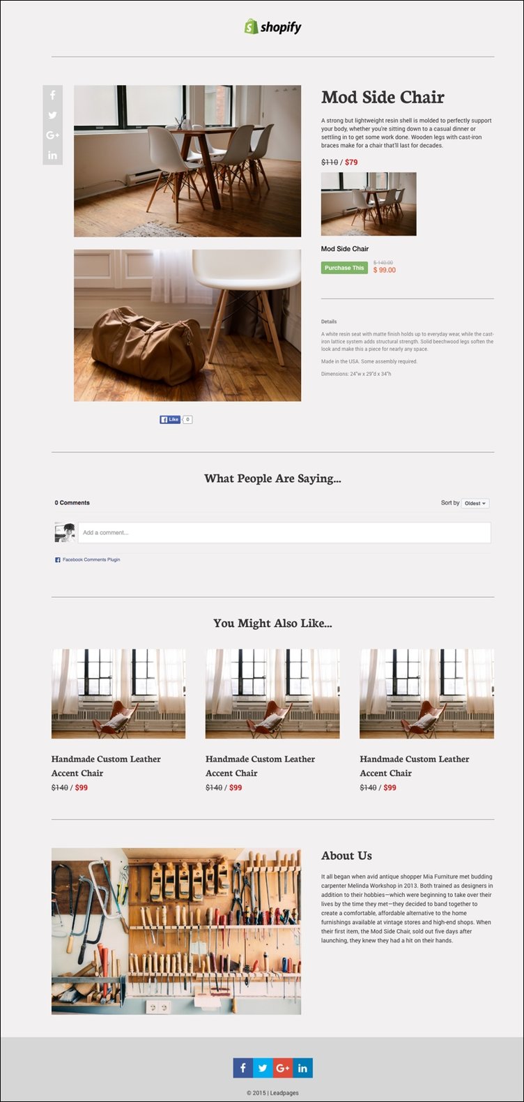 Increase Your Sales With Shopify And Leadpages