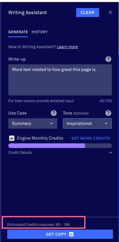 Writing Assistant – Leadpages Knowledge Base