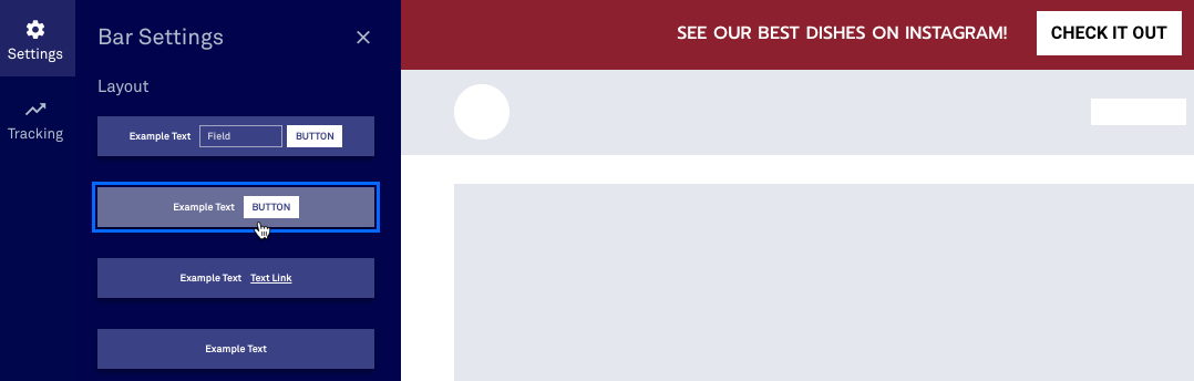 Create an alert bar – Leadpages Knowledge Base