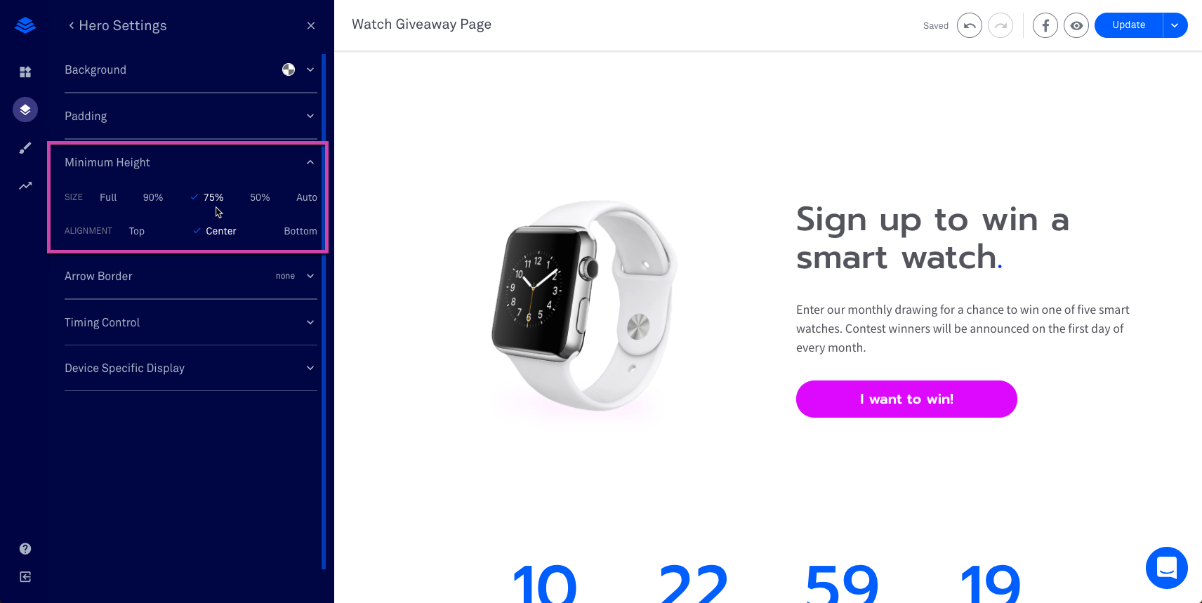 Customize layouts and section styles – Leadpages Knowledge Base