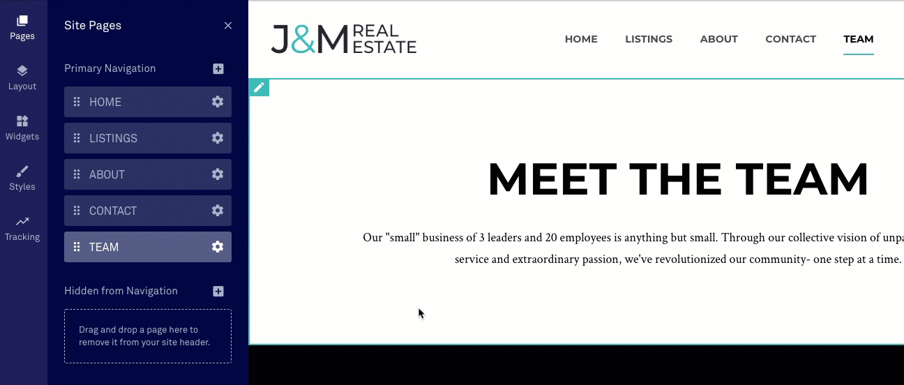 Edit site pages and settings – Leadpages Knowledge Base