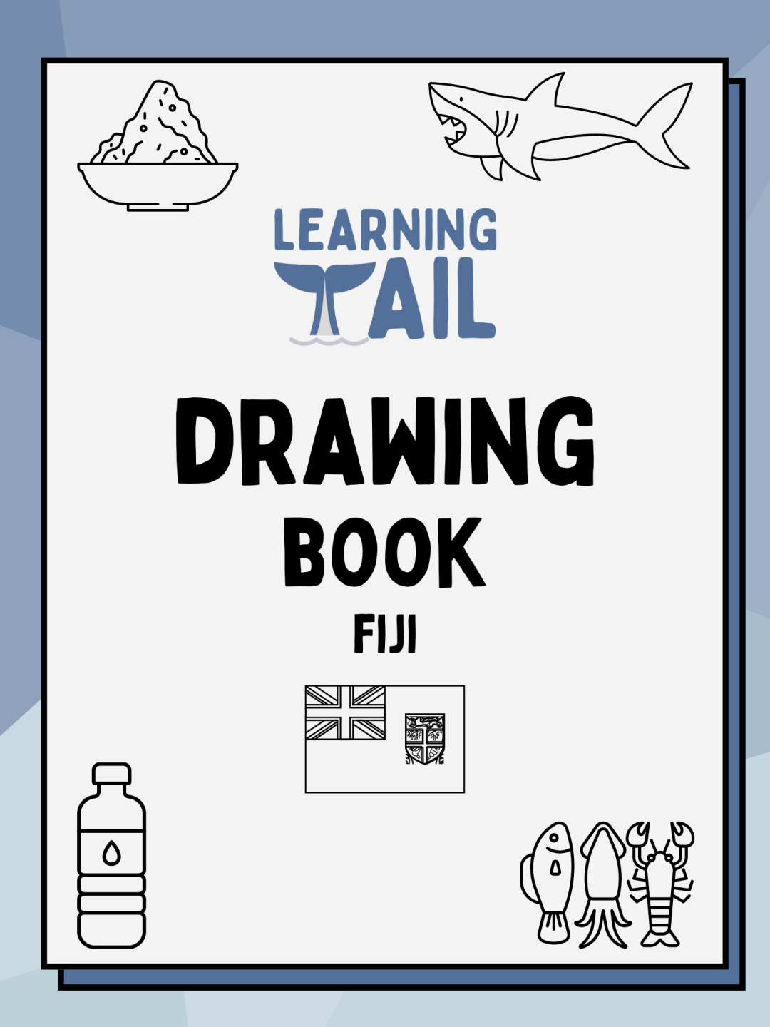 Learn About Countries: Fiji Drawings for Kids! - Learning Tail