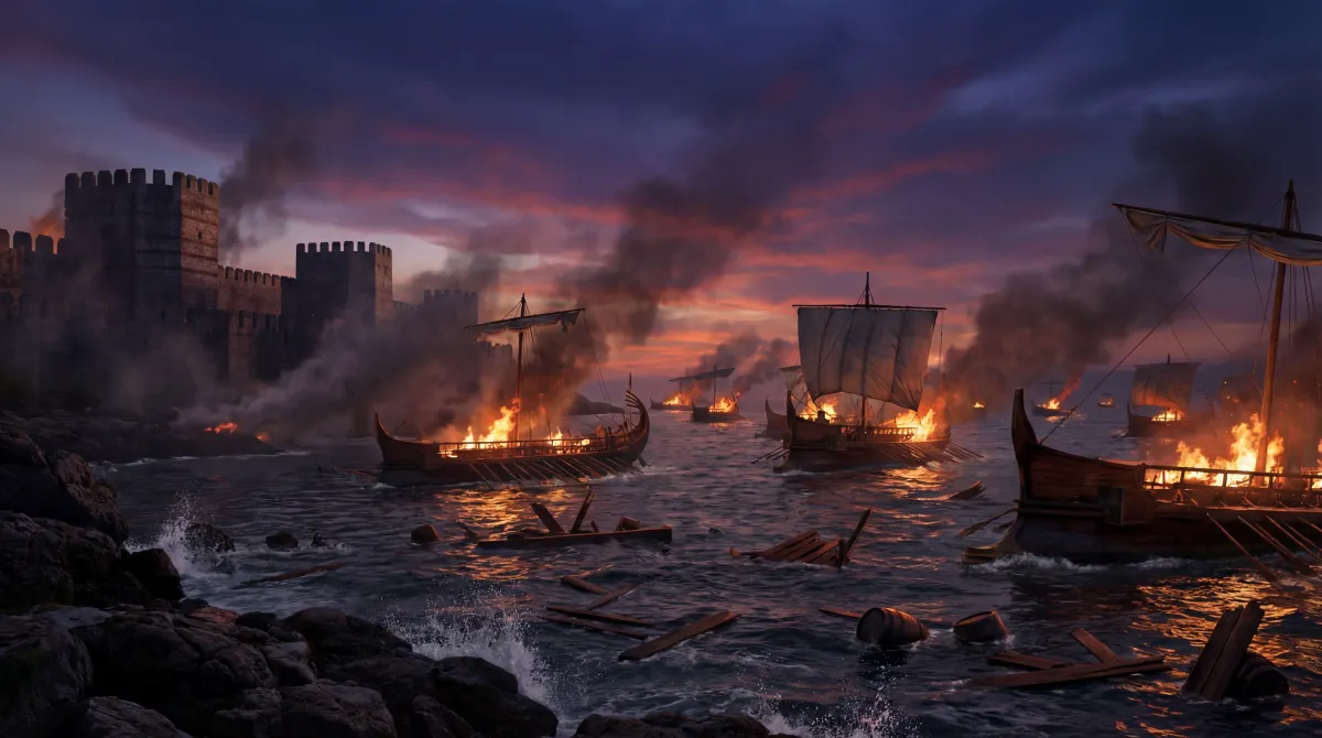 Greek Fire: The Ancient Napalm That Saved Constantinople