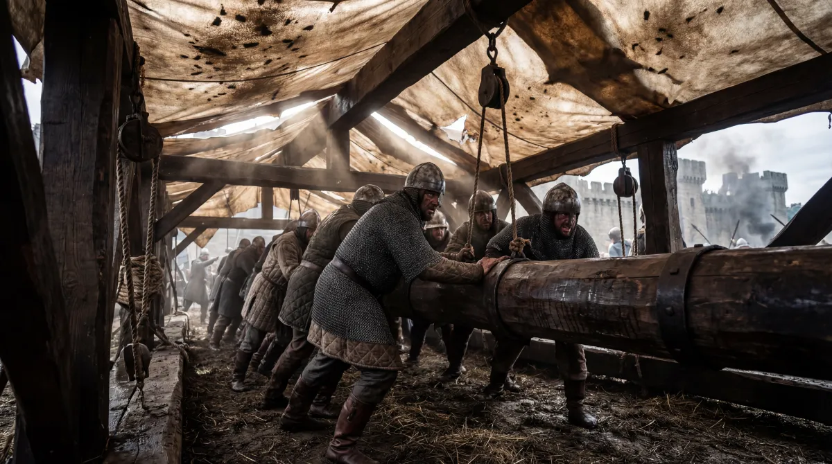Medieval Siege Warfare: Trebuchets, Rams & Castle Defense