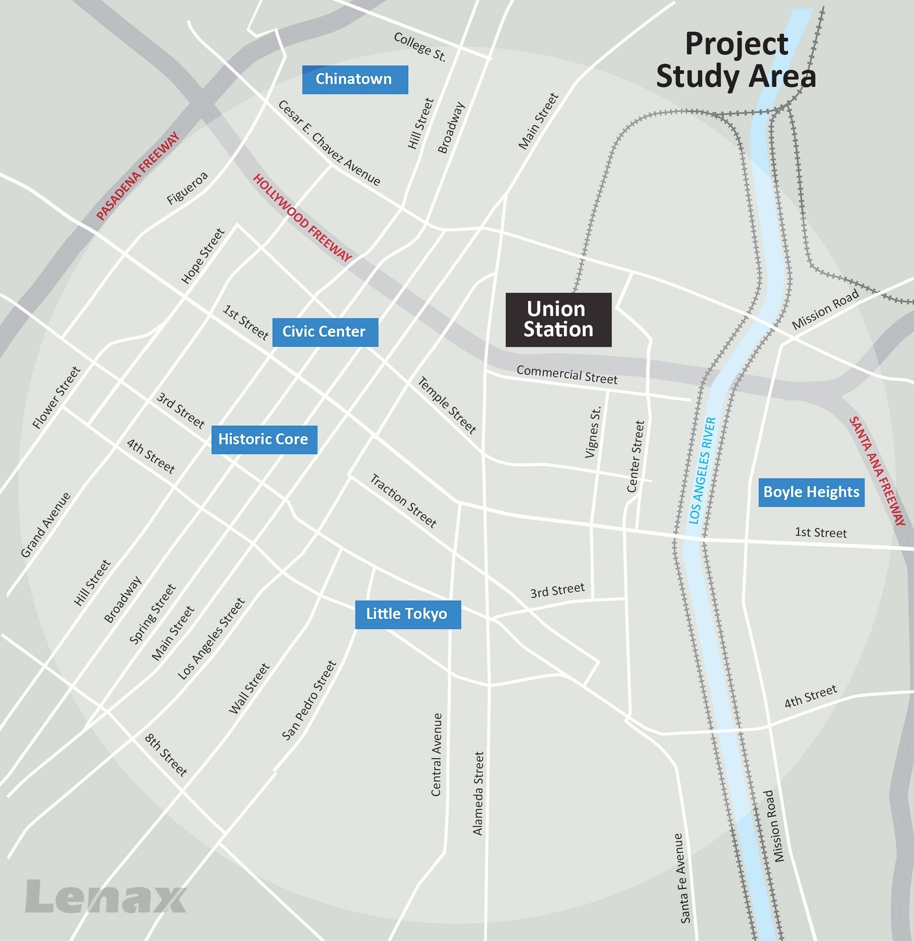 Union Station Linkages Study for Surrounding Areas | Lenax Construction ...