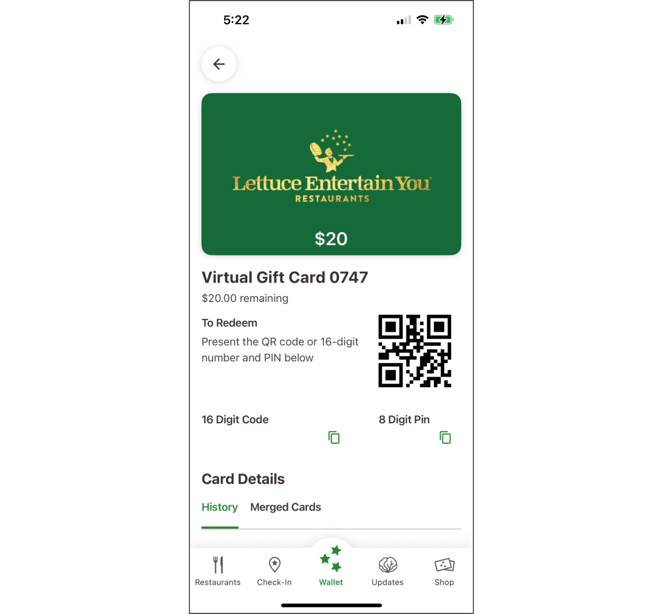 LettuceEats® App How-To: Merge Your Gift Card Balances - Lettuce ...