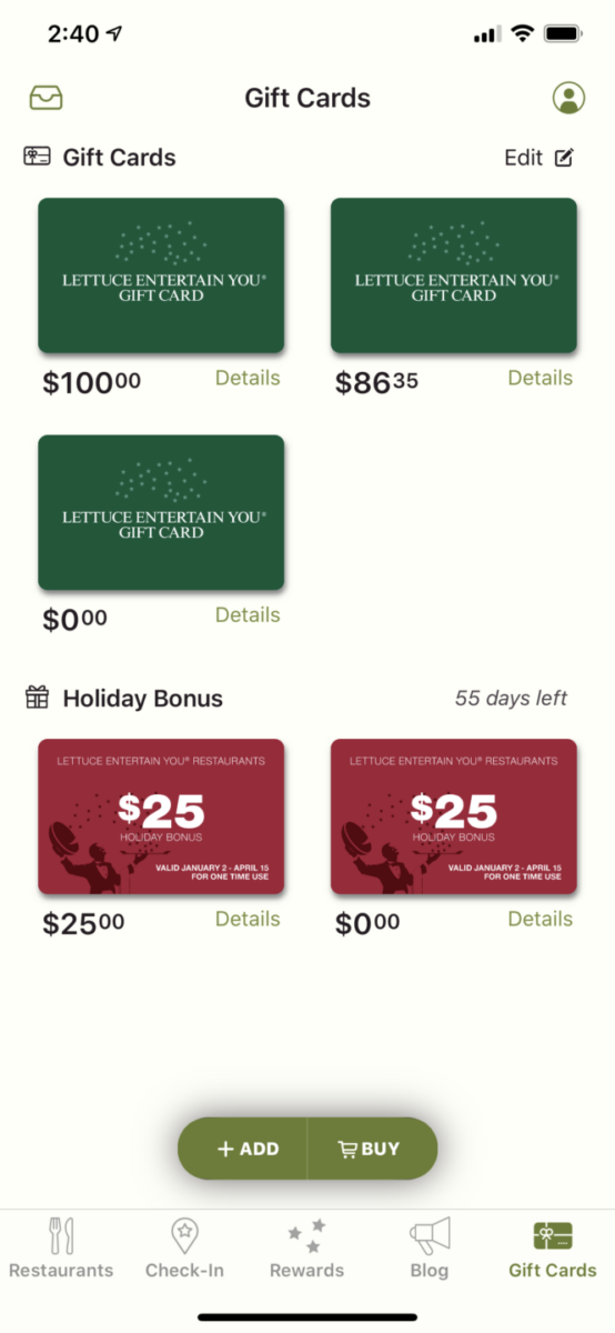 How To Add Your Gift Cards to the LettuceEats App - Lettuce Entertain You