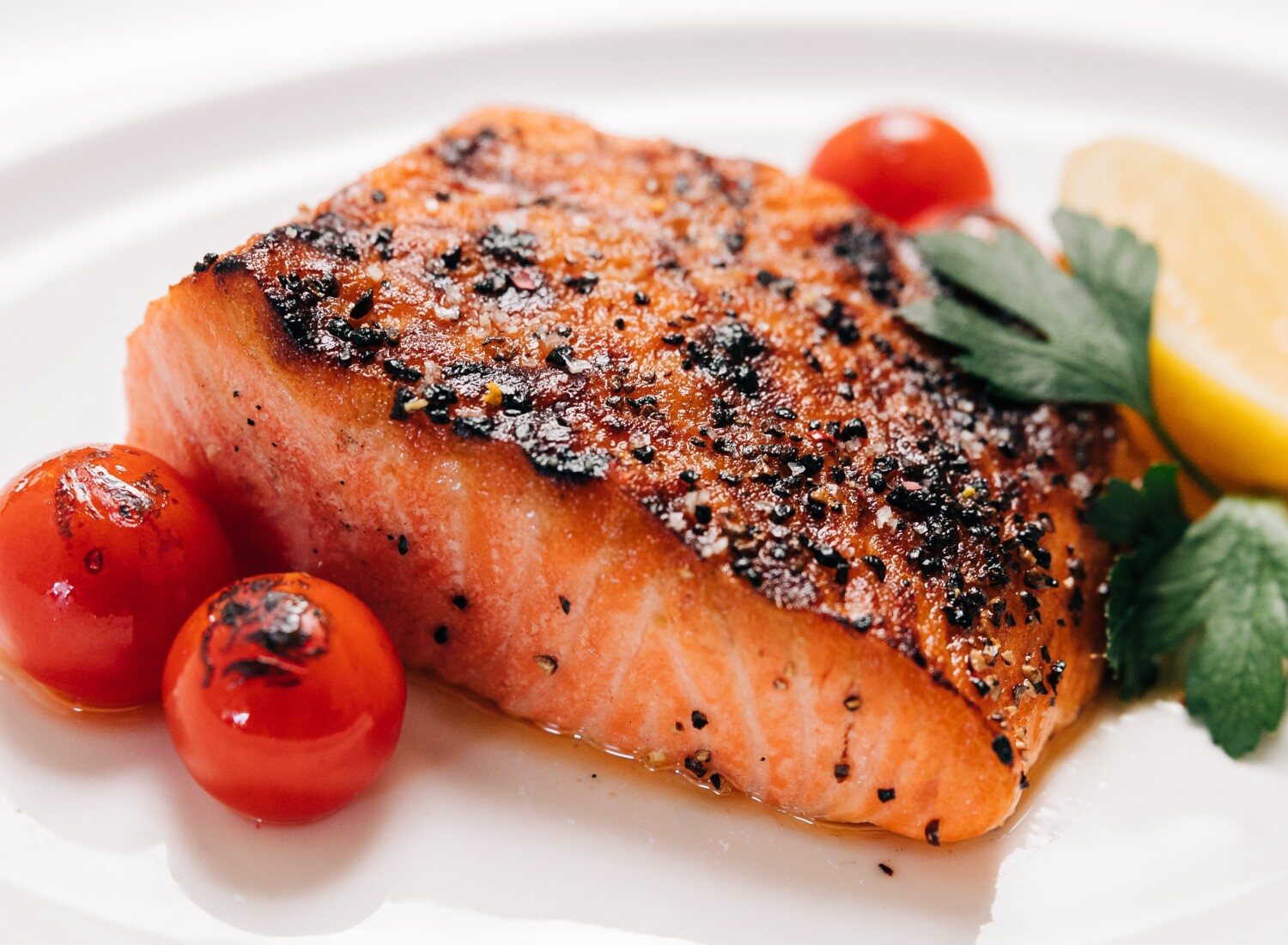 Charcoal Roasted Ora King Salmon - Lettuce Entertain You