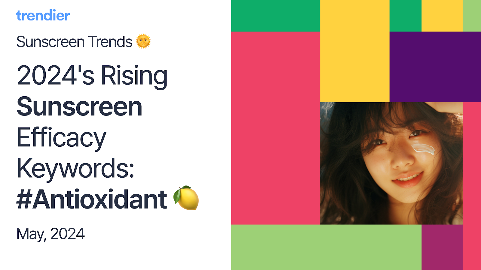 Sunscreen Trends 🌞 2024's Rising Sunscreen Efficacy Keywords: # ...