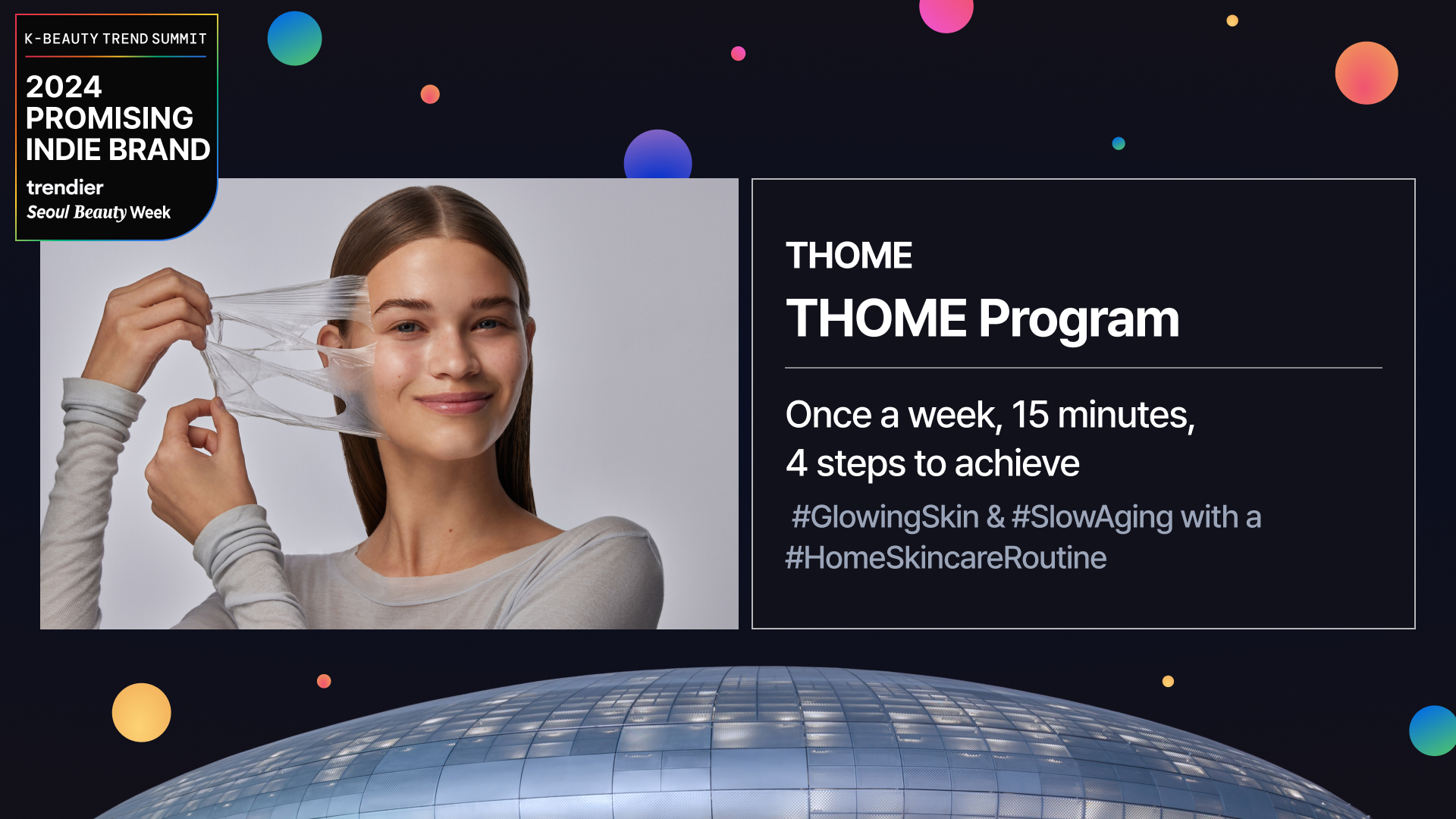 Once a week, 15 minutes, 4 steps to achieve : THOME Program
