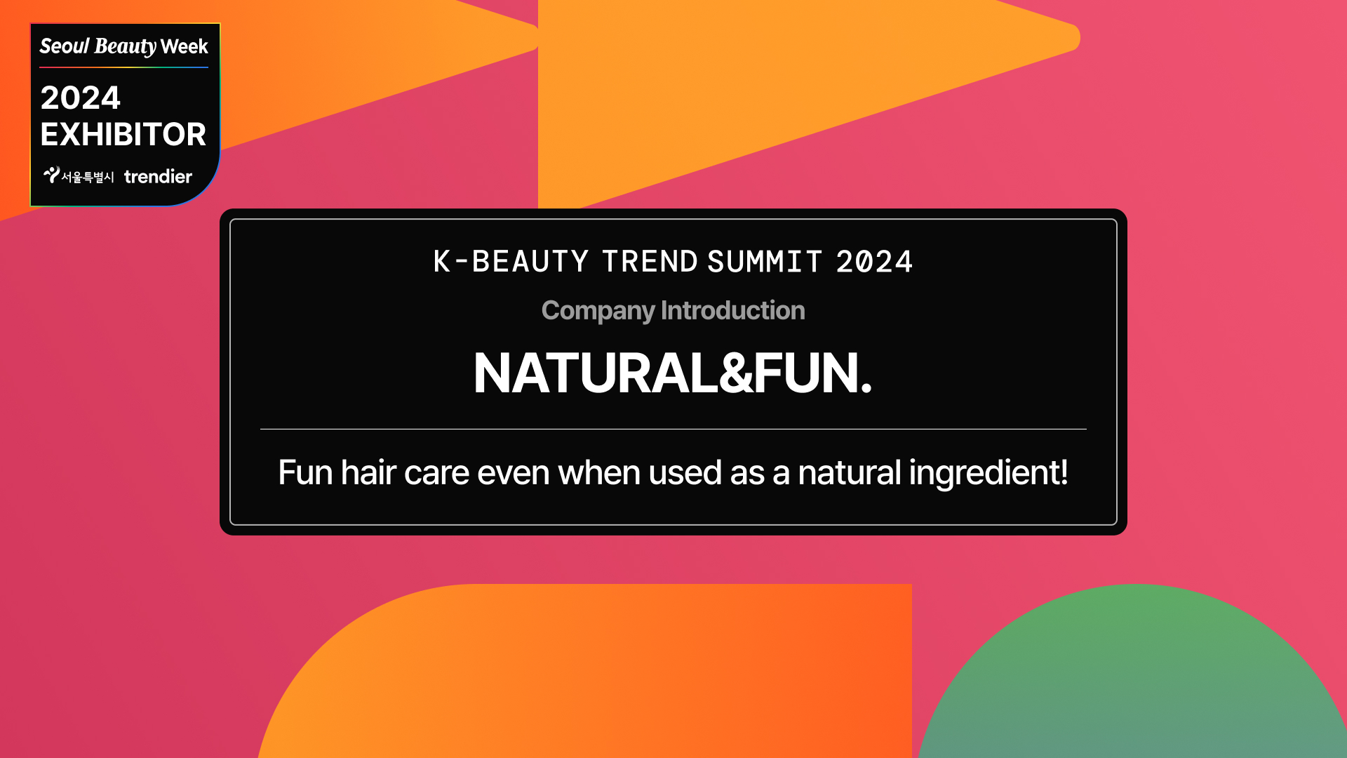 Fun of #Haircare, with NATURAL&FUN