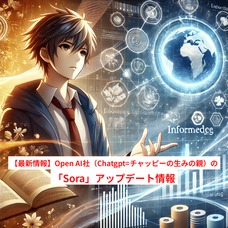 【最新情報】Open AI社（Chatgpt=チャッピーの生みの親）の「Sora」アップデート情報｜リベシティノウハウ図書館