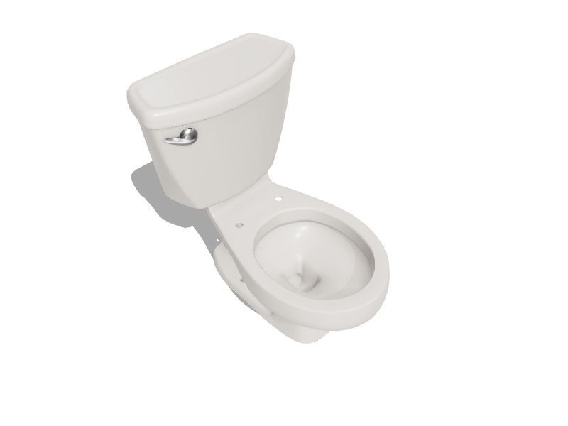 American Standard Baby Devoro White WaterSense Round Children's Height ...