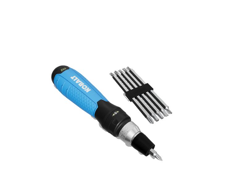 Kobalt 10-Piece Plastic Handle Ratcheting Assorted Multi-bit ... Kobalt 10-Piece Plastic Handle Ratcheting Assorted Multi-bit ...