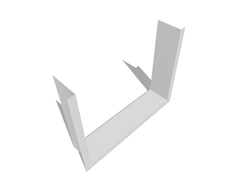 Sterling Sterling Window Trim Kit In White in the Shower Parts ...