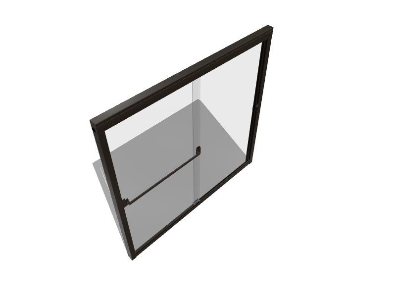 Basco Classic 56-in to 60-in W x 57-in H Semi-frameless Sliding Oil ...