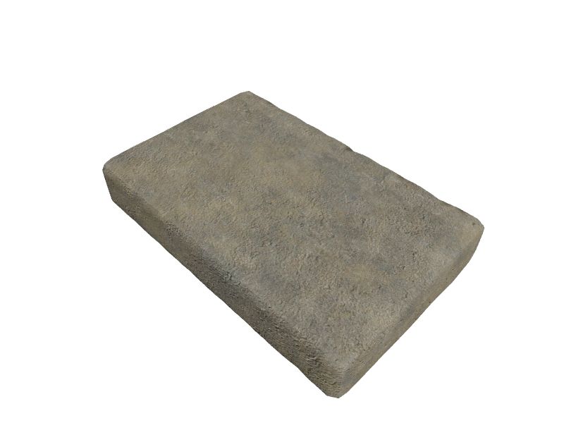 Belgard 11-in L x 7-in W x 2-in H Rectangle Silex Gray Concrete Paver ...