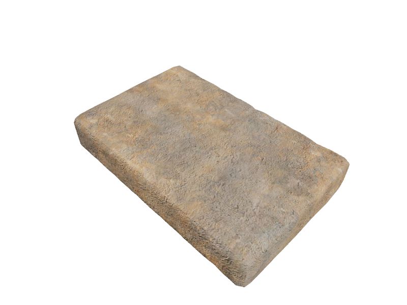 Belgard 11-in L x 7-in W x 2-in H Rectangle Fossil Beige Concrete Paver ...