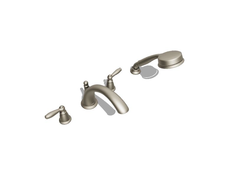 Moen MOEN BRANTFORD 2H BN RM W/ HS at Lowes.com