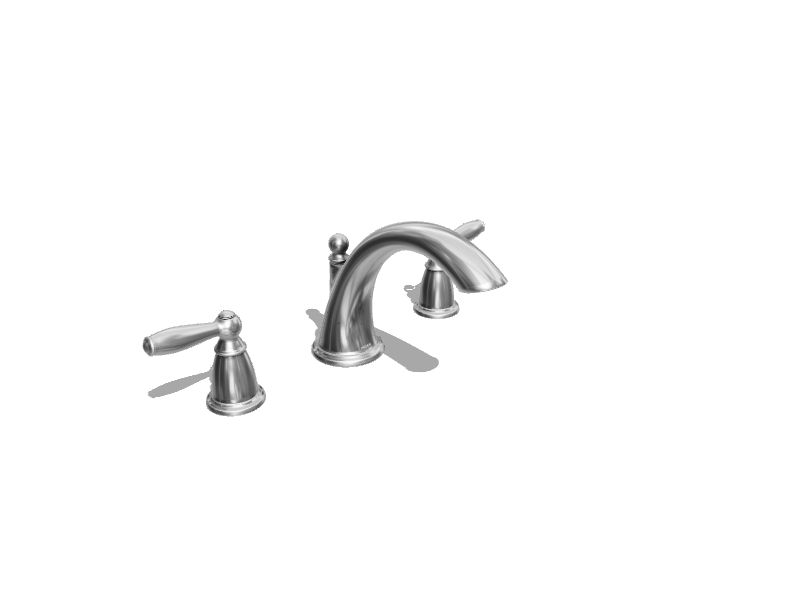 Moen The Brantford Collection Chrome 2-Handle Commercial/Residential ...