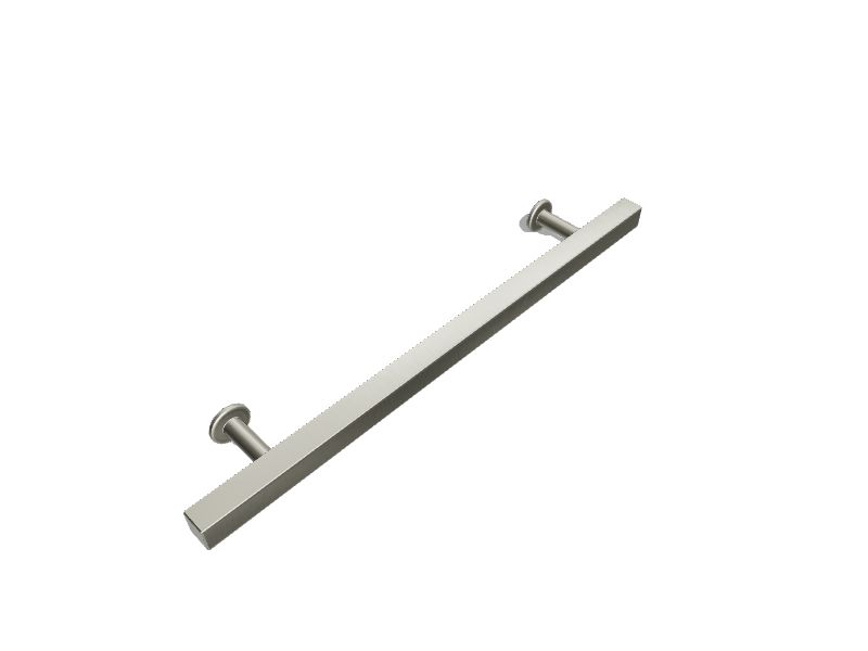 Brainerd Square Bar 6-5/16-in (160mm) Center to Center Stainless Steel ...