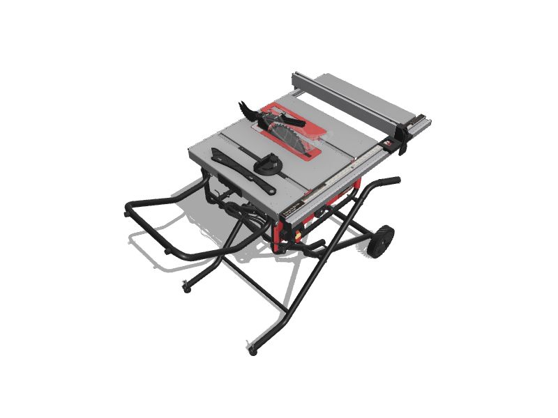 General International 10-in 15-Amp 120-Volt Portable Table Saw at Lowes.com