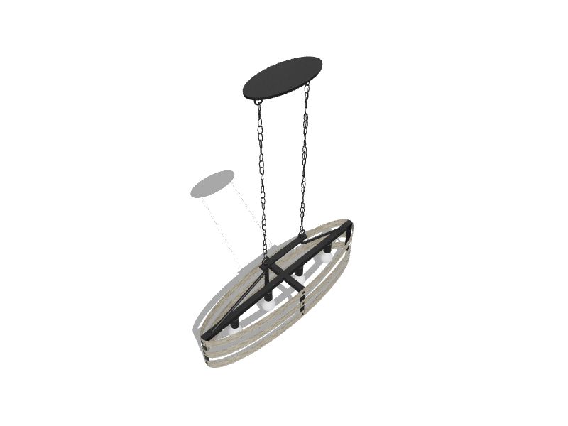 Progress Lighting Gulliver 4-Light Graphite Farmhouse Linear Large Hanging Kitchen Island Light ...