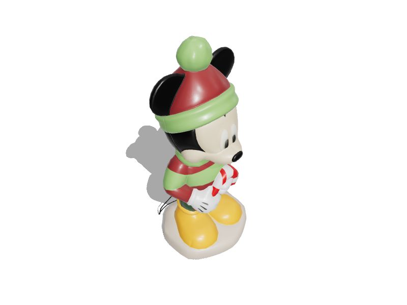 Disney Mickey Mouse 24.016-in Licensed Greeter with White Incandescent ...