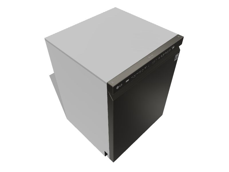 LG QuadWash Front Control 24-in Smart Built-In Dishwasher With Third ...