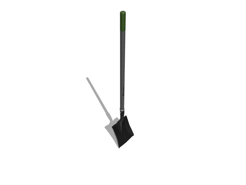 Blue Hawk 47-in Fiberglass Handle Transfer Shovel at Lowes.com
