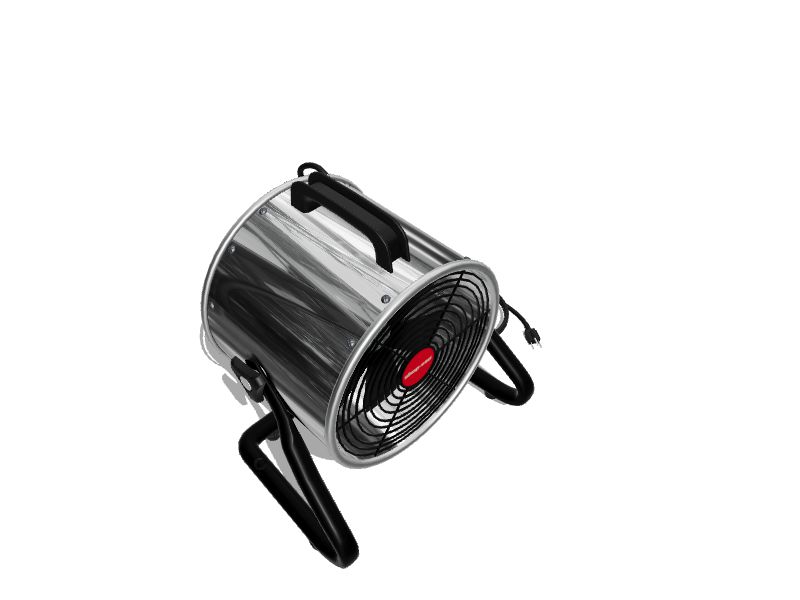 Shop-Vac 11-in 2-Speed Indoor Stainless Steel Floor Fan at Lowes.com