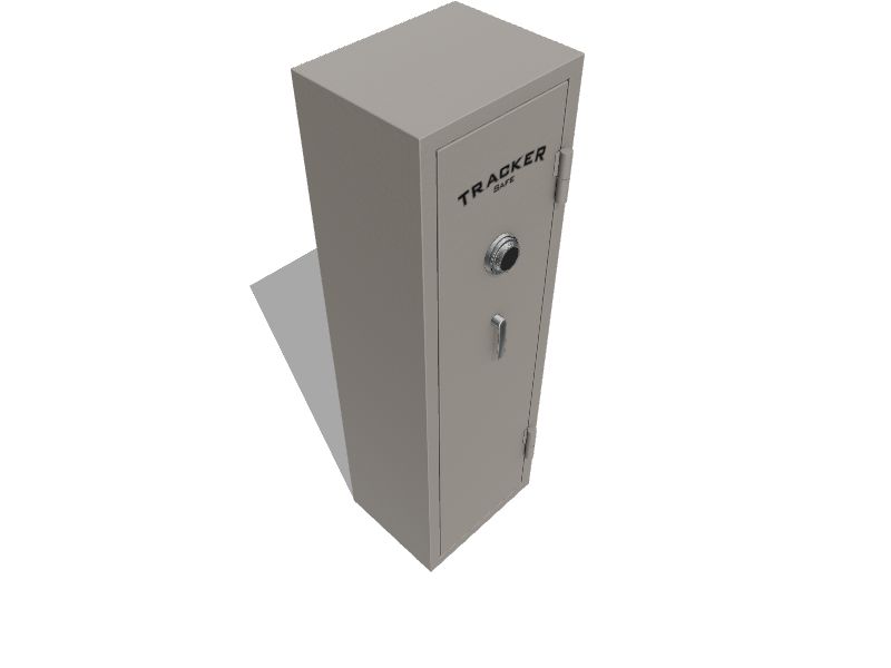 Tracker Safe Ts 8-Gun Fireproof Combination Lock Gun Safe in the Gun ...