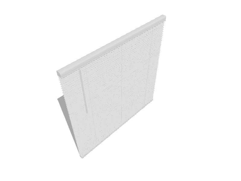 LEVOLOR Trim+Go 1-in Slat Width 72-in x 72-in Cordless White Vinyl Room Darkening Mini-blinds ...