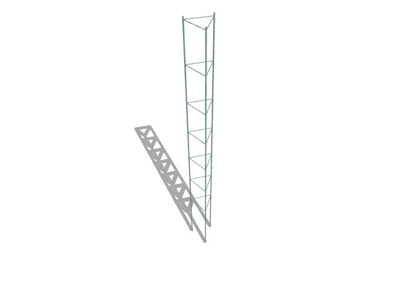 Style Selections 6-Pack 57-in Powder-coated Galvanized Steel Wire ...