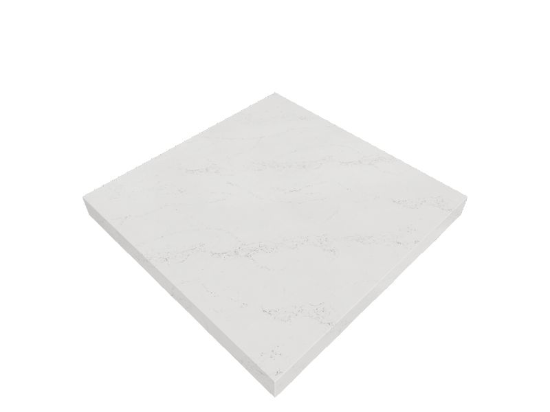 allen + roth Peaceful Quartz Off-white Kitchen Countertop SAMPLE (4-in ...