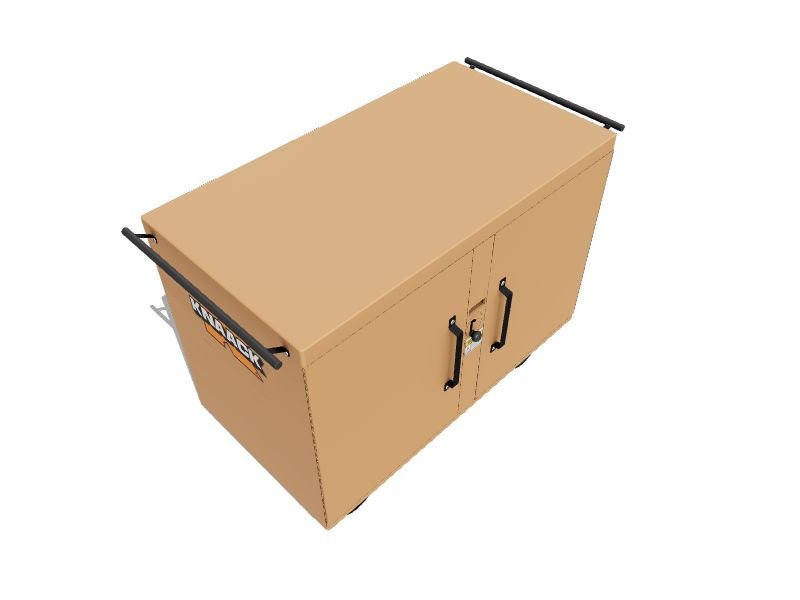 KNAACK 37.5-in H 4-Drawers Rolling Tan Powder Coat Steel Portable Work ...