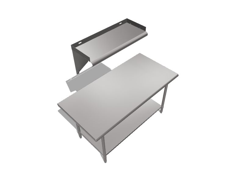 Sportsman 49-in L x 35-in H Chrome Steel Work Bench at Lowes.com