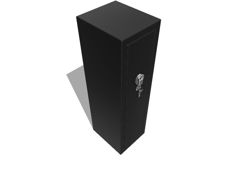 Barska Biometric Safe 16-Gun Biometric Locking Rifle Case in the Gun ...