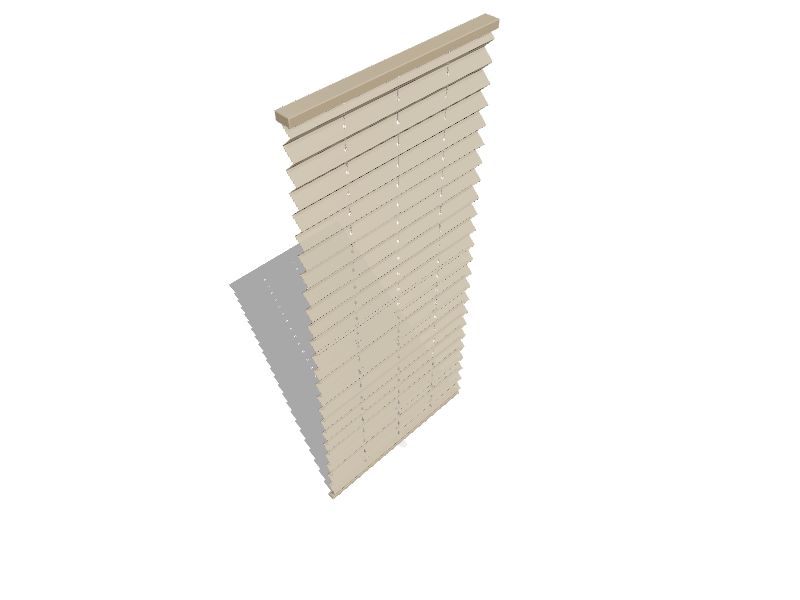 allen + roth 21-in x 48-in Camel Light Filtering Cordless Pleated Shade ...