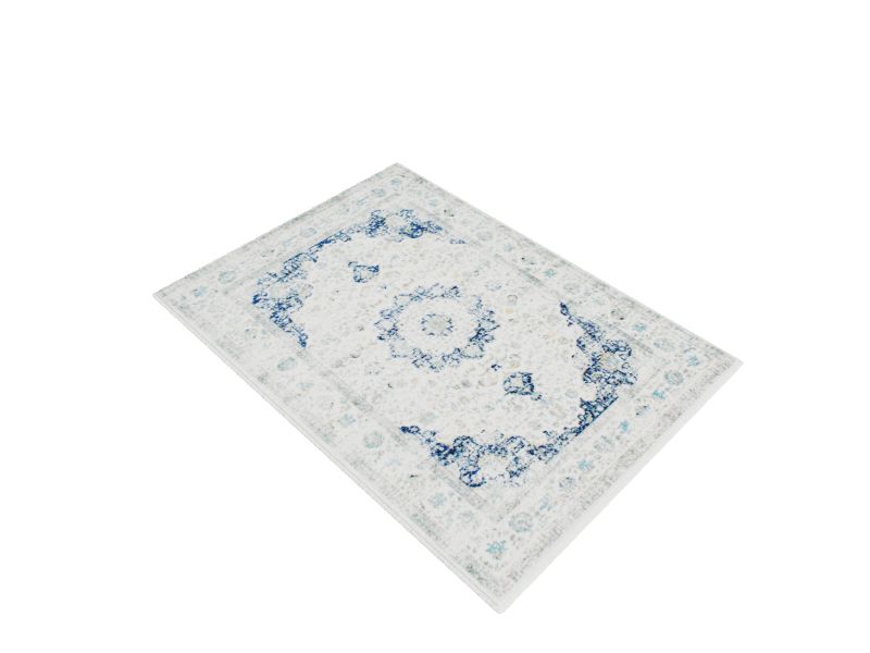nuLOOM Bodrum 8 X 10 (ft) Blue Indoor Distressed/Overdyed Area Rug ...
