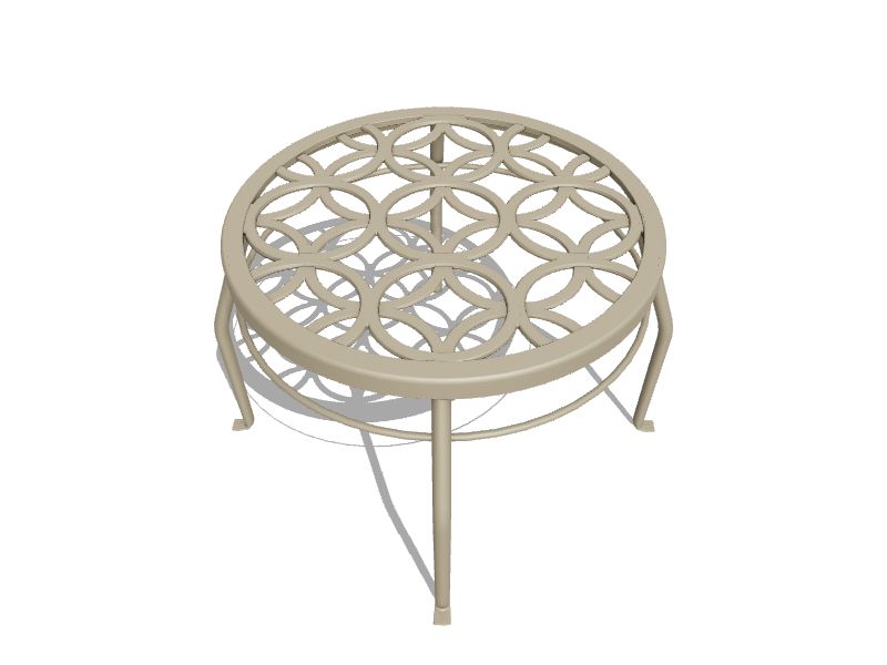 allen + roth 9-in H x 12-in W Cream Indoor/Outdoor Round Steel Plant ...