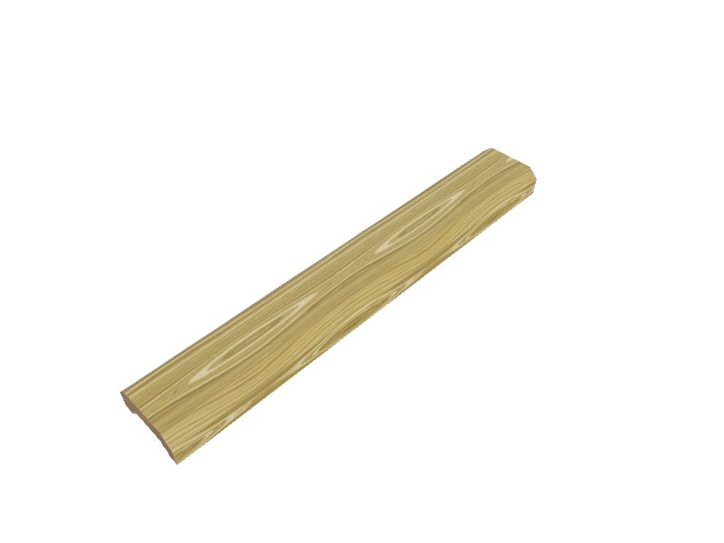 Severe Weather 6-ft L x 3.25-in W x 2-in H Wood Pressure Treated Wood ...