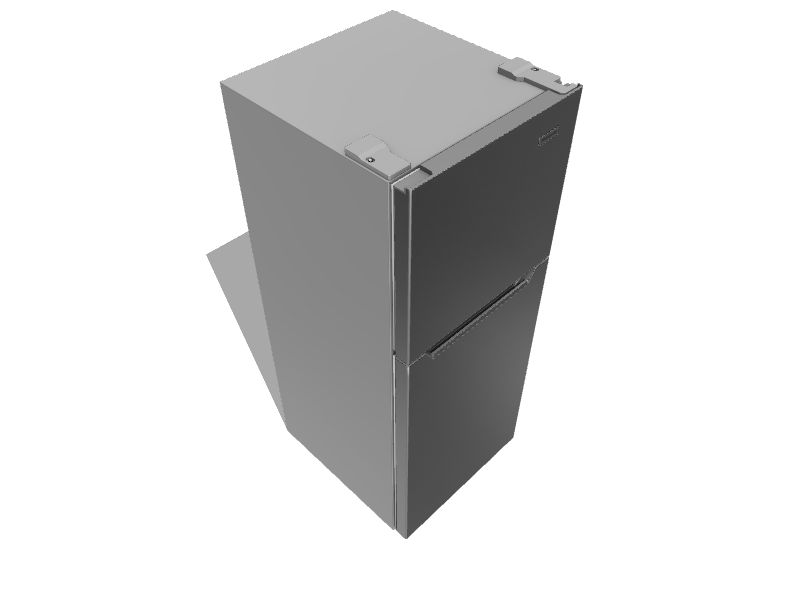 Frigidaire 10.1-cu ft Top-Freezer Refrigerator (Stainless Steel) ENERGY ...