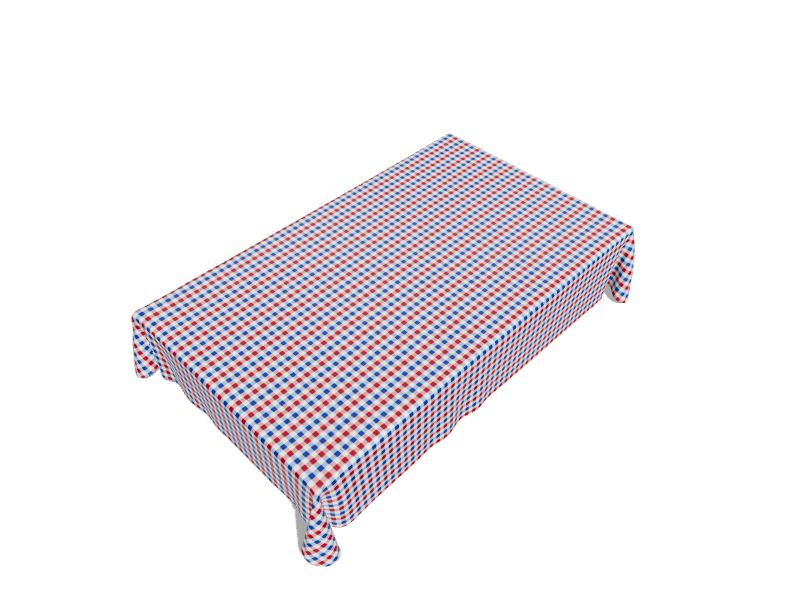 DII Red, White, and Blue Check Tablecloth in the Serveware Accessories ...