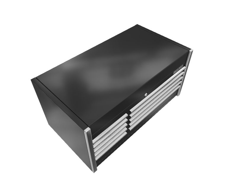 Extreme Tools EX 55-in W x 26.38-in H 10-Drawer Steel Tool Chest (Black ...