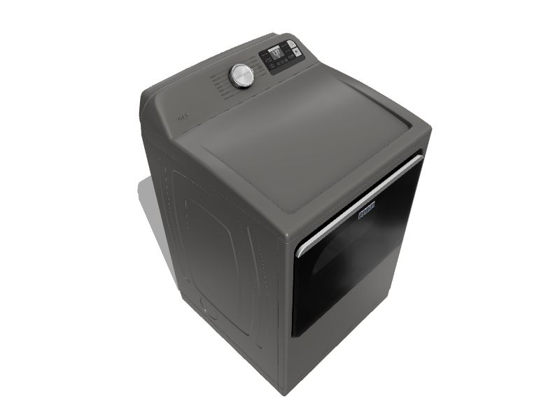 Maytag Smart Capable 7.4-cu ft Steam Cycle Smart Electric Dryer ...