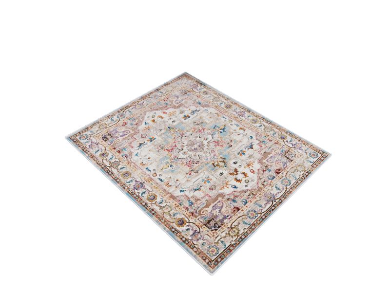 Home Dynamix Premier Magnolia 8 X 10 (ft) Ivory Indoor Medallion Area ...