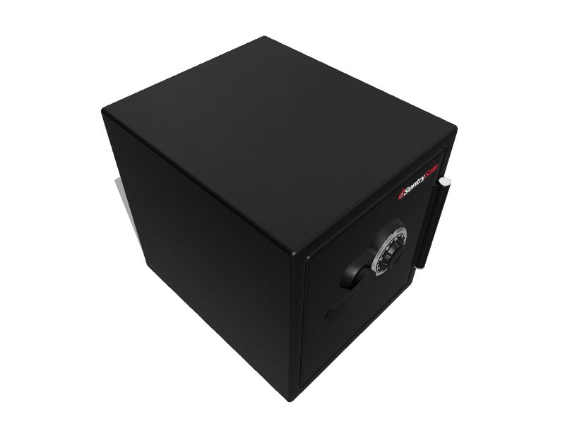 SentrySafe 1.23-cu ft Fireproof and Waterproof Floor Safe with ...